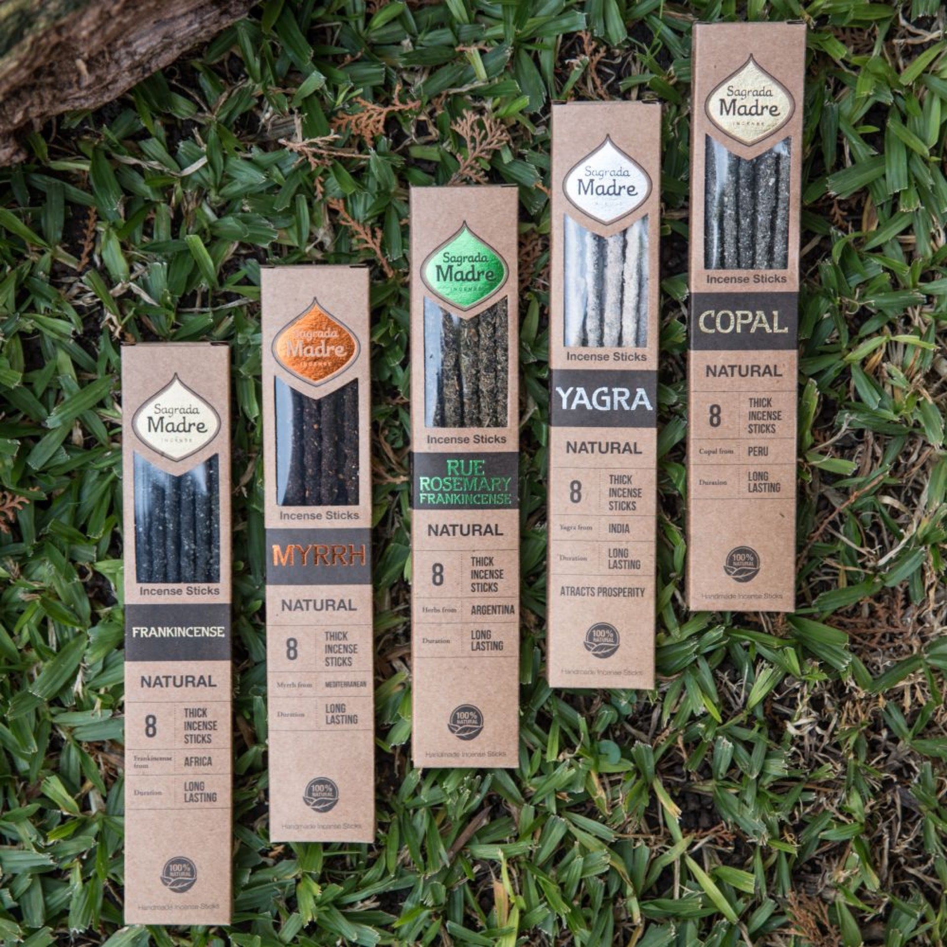 Sagrada Madre Natural Incense Sticks | MommaLuna